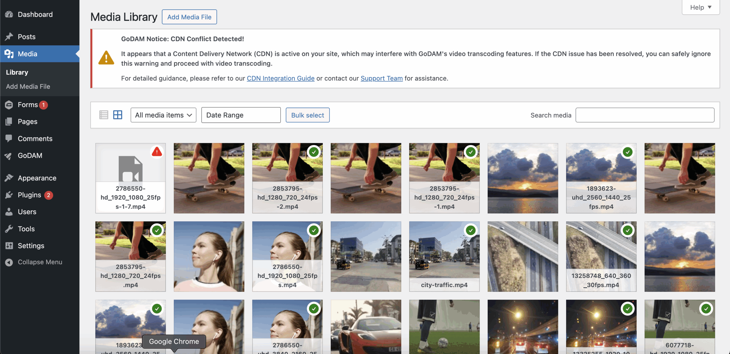 Troubleshooting - GoDAM